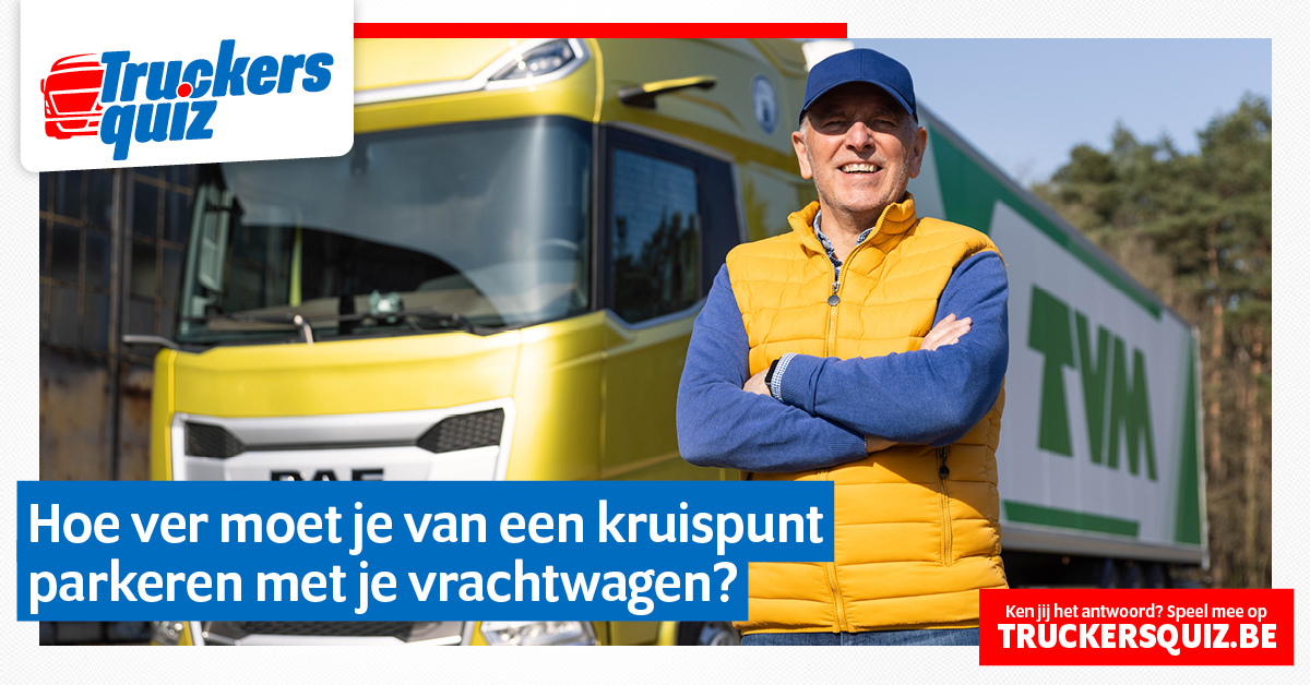 TVM Belgium is opnieuw een trotse partner van de Truckersquiz | TVM Belgium